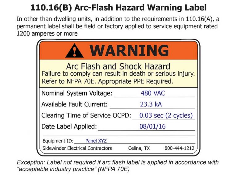 Electrical Safety Signs & The NEC – IAEI Magazine