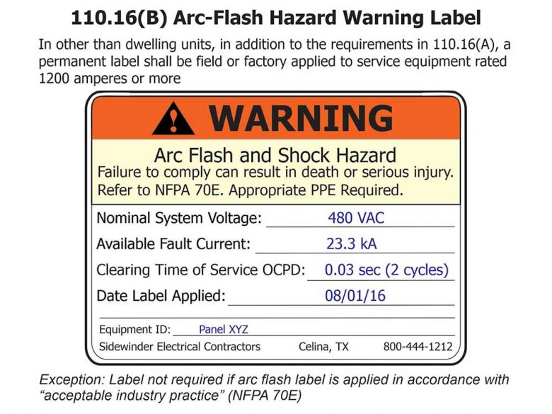 Electrical Safety Signs & The NEC – IAEI Magazine